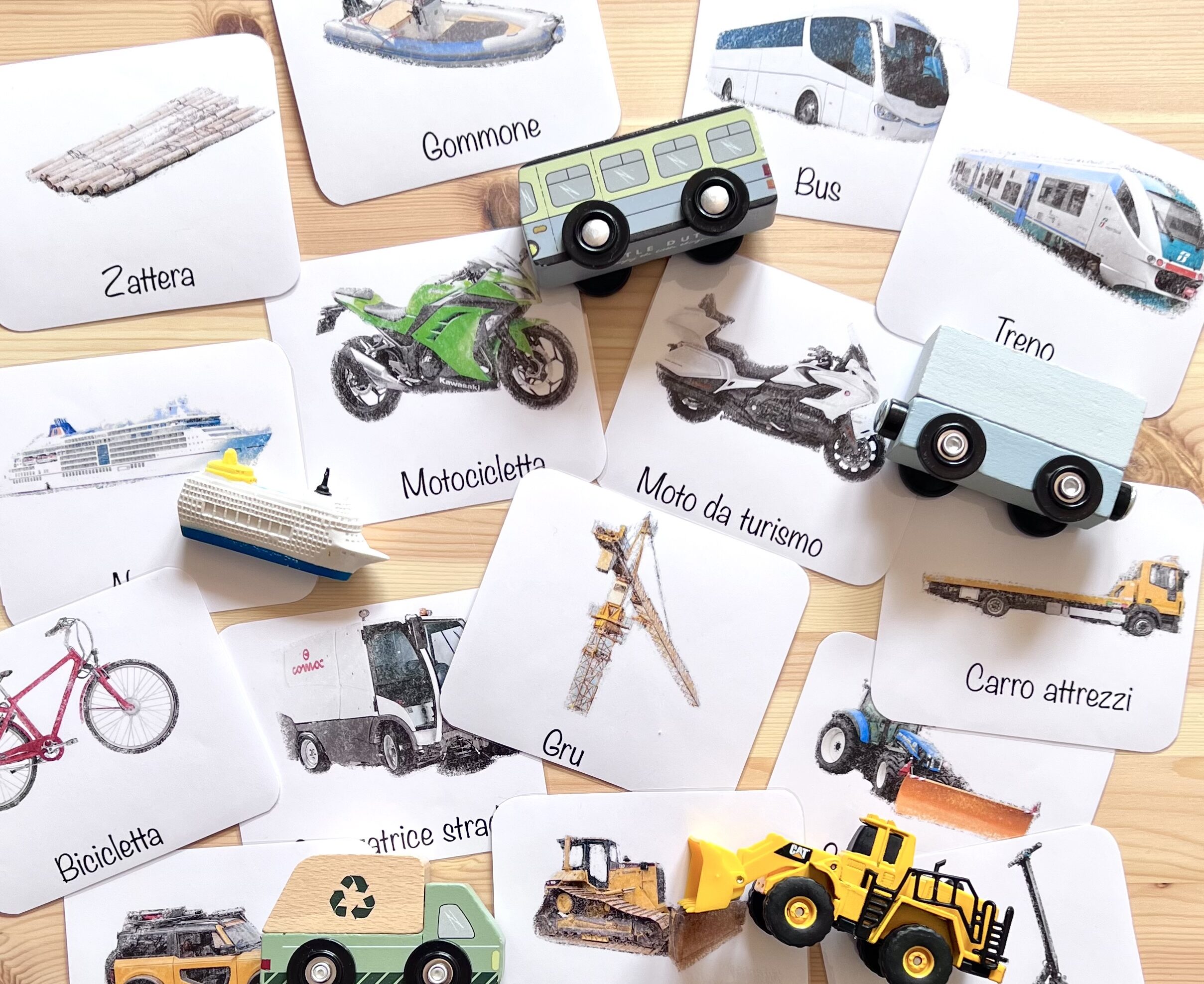 Mezzi di trasporto – Insegnami il mondo